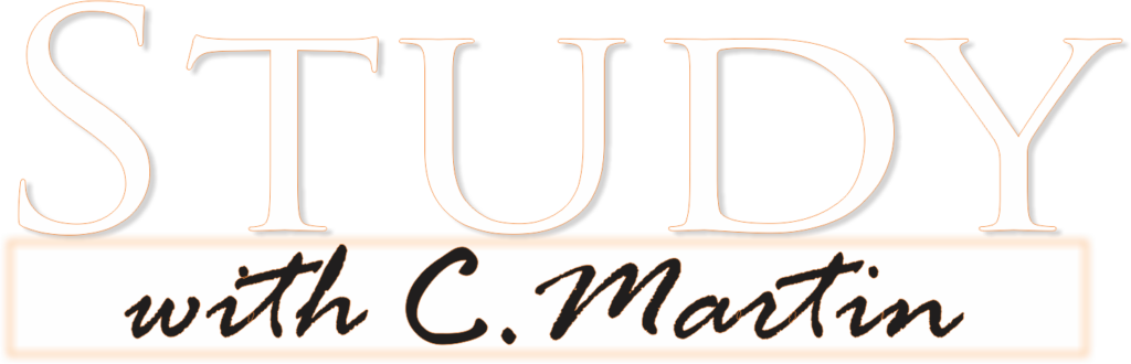 Terms & Conditions – Study With C. Martin